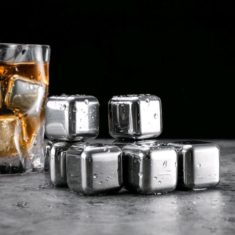 Jual Ice Cube Reusable/Es Batu Stainlees | Shopee Indonesia