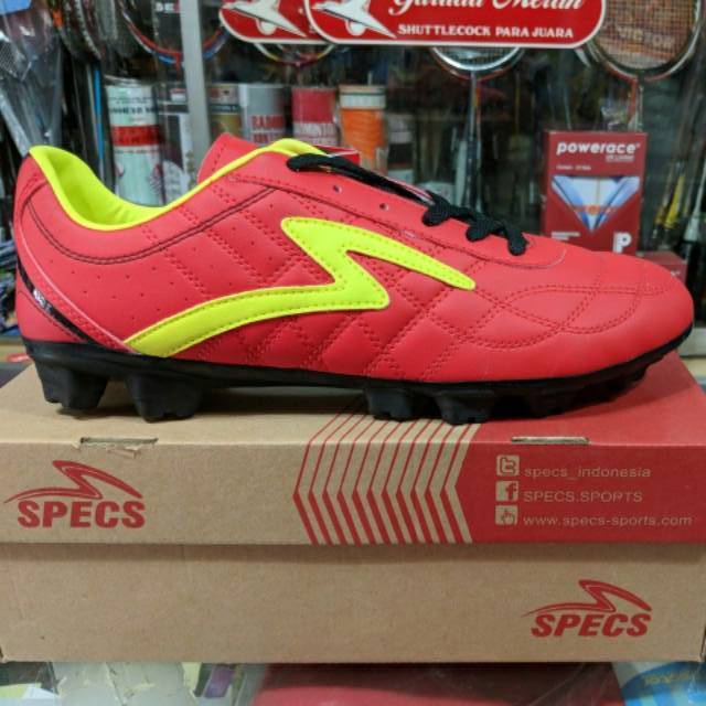 Jual Sepatu Sepak Bola Specs Victory FG Primer Red | Shopee Indonesia