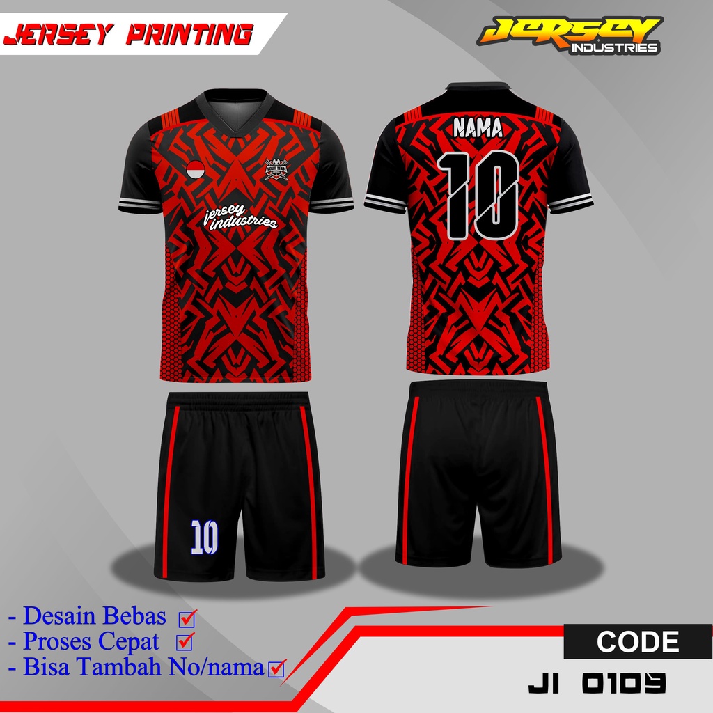 Jual Jersey Olahraga Futsal Desain Terbaru, Baju Team Fustal Full ...