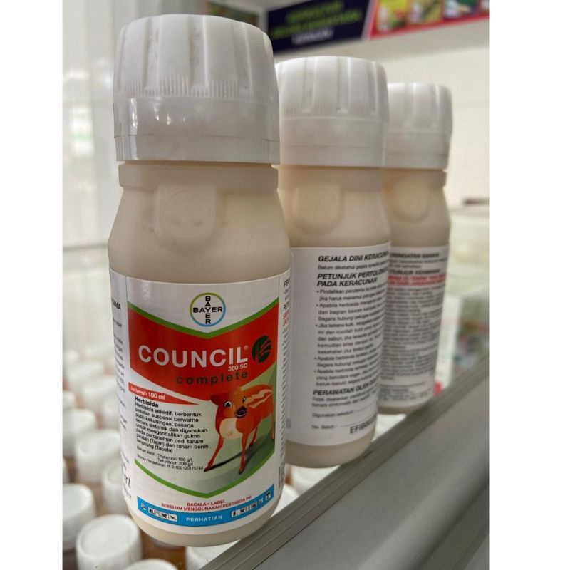 Jual Council complete 300sc 100ml herbisida pengendali gulma lebar ...