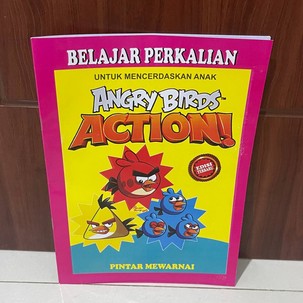 Jual Activity Book Buku Mewarnai Sambil Belajar Perkalian 16 Halaman ...