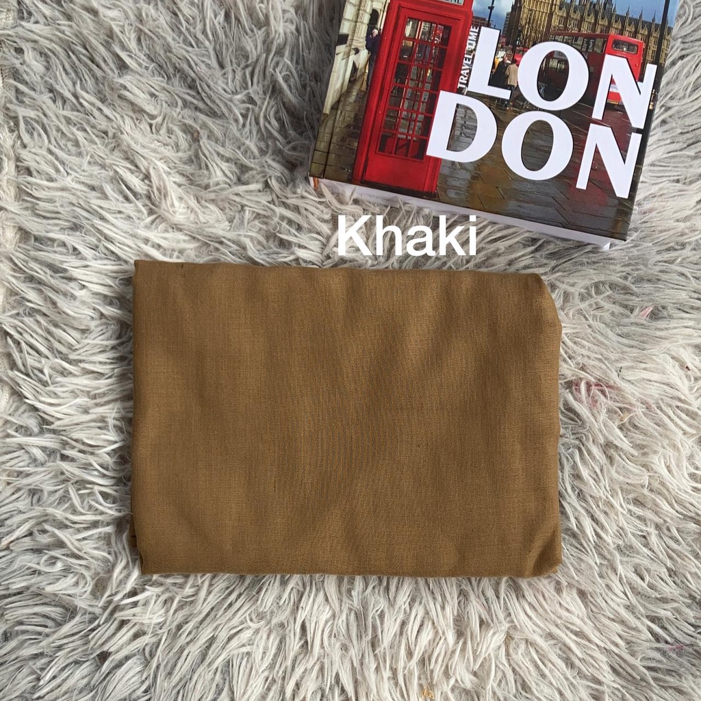 Jual 40 WARNA SEGIEMPAT PARIS PREMIUM SQUARE HIJAB ANTI LETOY COTTON VOAL Paris Premium Voal ...