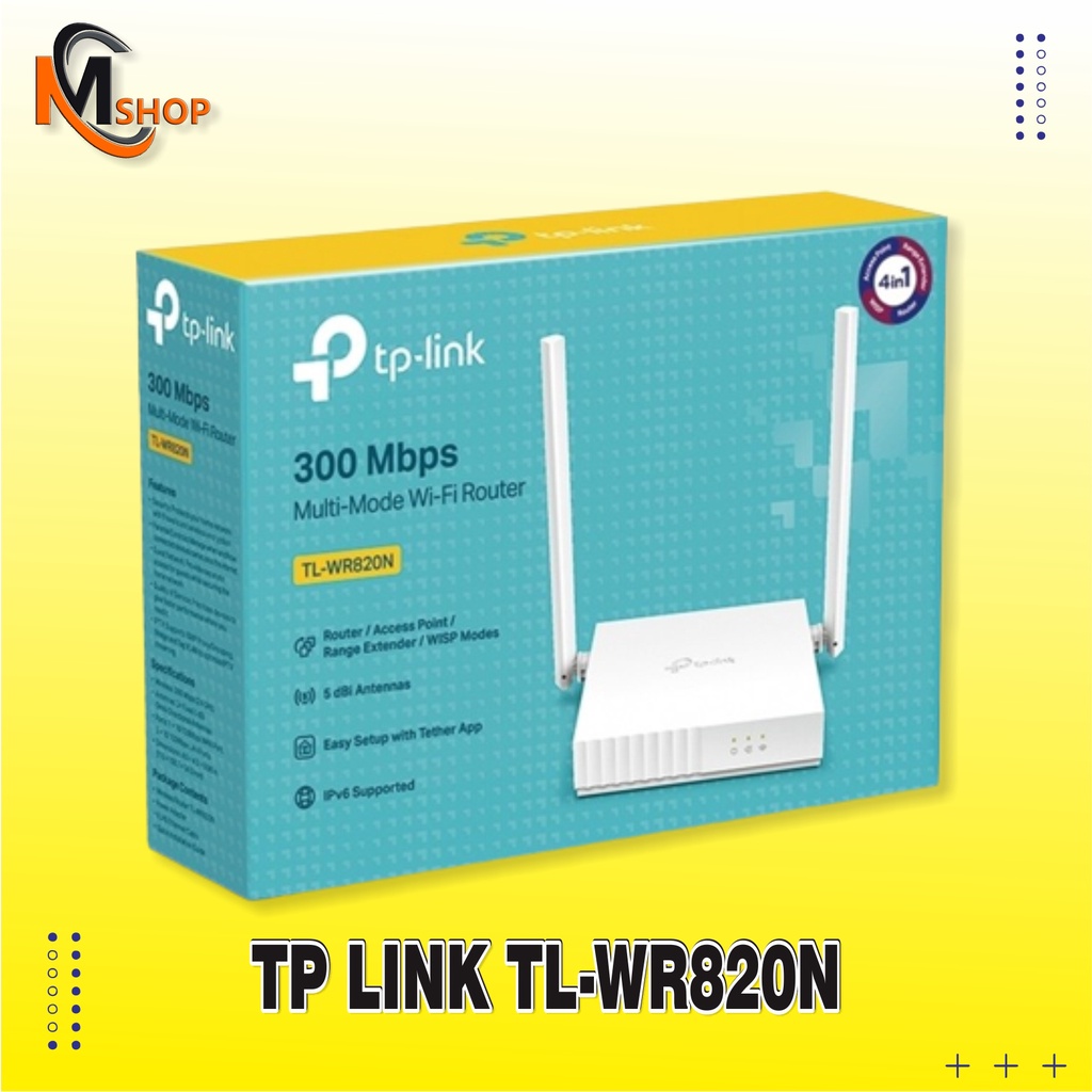 Jual TP-LINK TL-WR820N 300Mbps Wireless N Router tplink wr820 TL WR820N ...