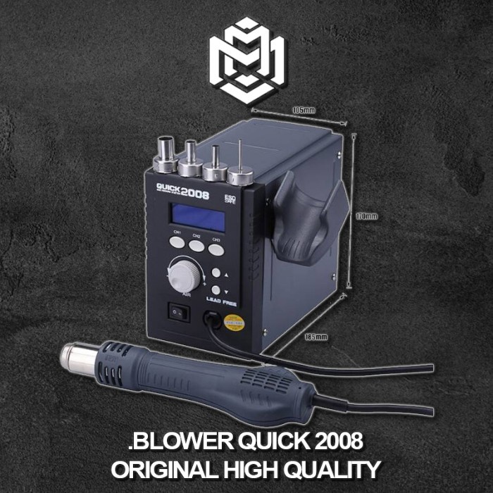 Jual Hp Blower Quick 2008 Original/Blower Quick 2008 Original/Solder Uap Quick | Shopee Indonesia