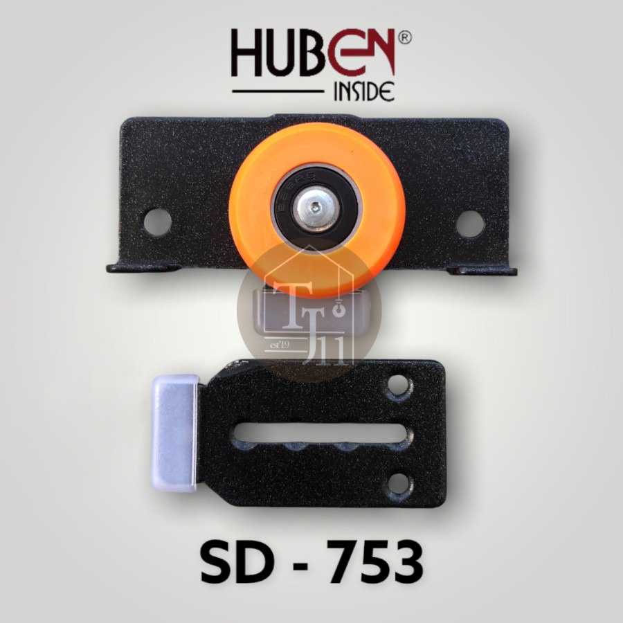 Jual Roda Pintu Sliding HUBEN SD-753/Roda Pintu Lemari Geser HUBEN SD ...
