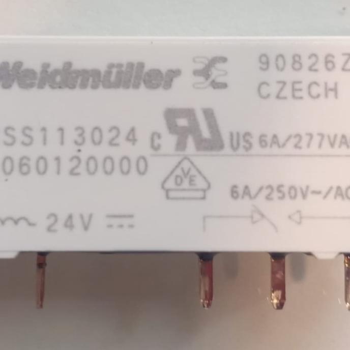 Jual Weidmuller Relay Slim RS113024 24Vdc 1C/O | Shopee Indonesia