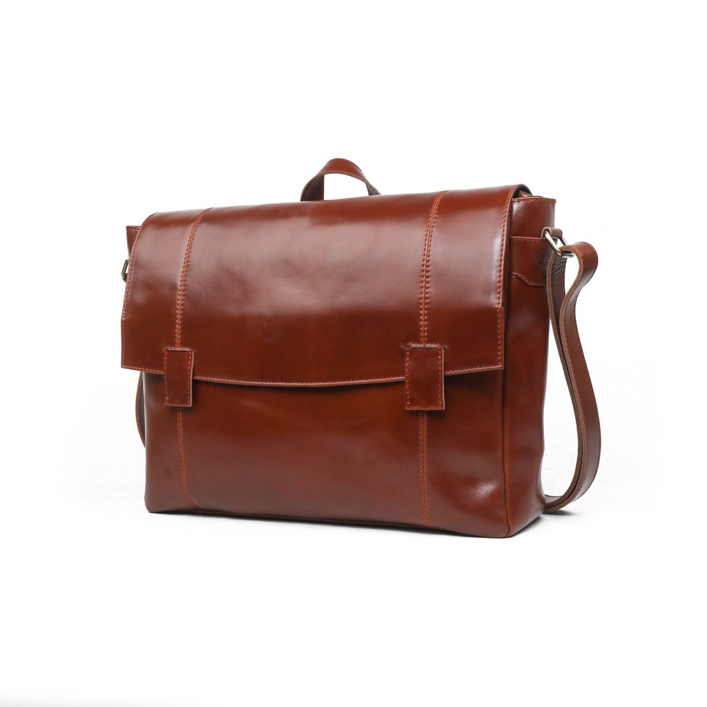 Jual Revele Leather RUSSELL Tas Selempang Messenger Kerja Kantor Laptop ...