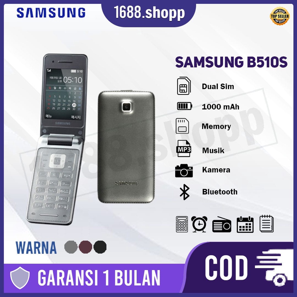 Jual HP Samsung Lipat B510s Dual Sim Original 99% Baru | Shopee Indonesia