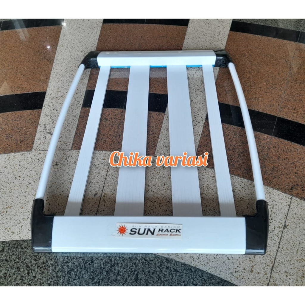 Jual Rak Oval Sun Rack Bagasi Atas Dan Kaki Platinum 2 Jepit Body ...