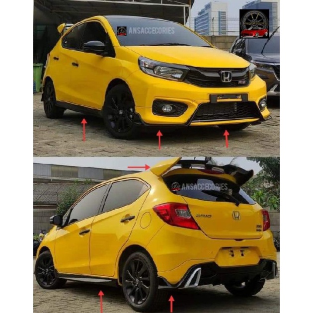 Jual PAKET FULLSET BODY KIT HONDA ALL NEW BRIO URBANITE + SPOILER ...