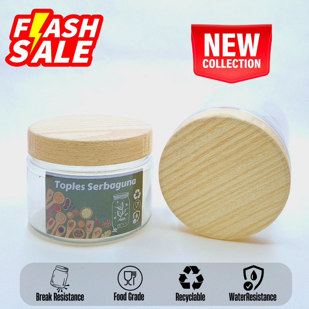 Jual Toples Plastik Tutup Motif Serat Kayu Warna Putih Seperti Gambar ... Jual Toples Plastik Tutup Motif Serat Kayu Warna Putih Seperti Gambar ...