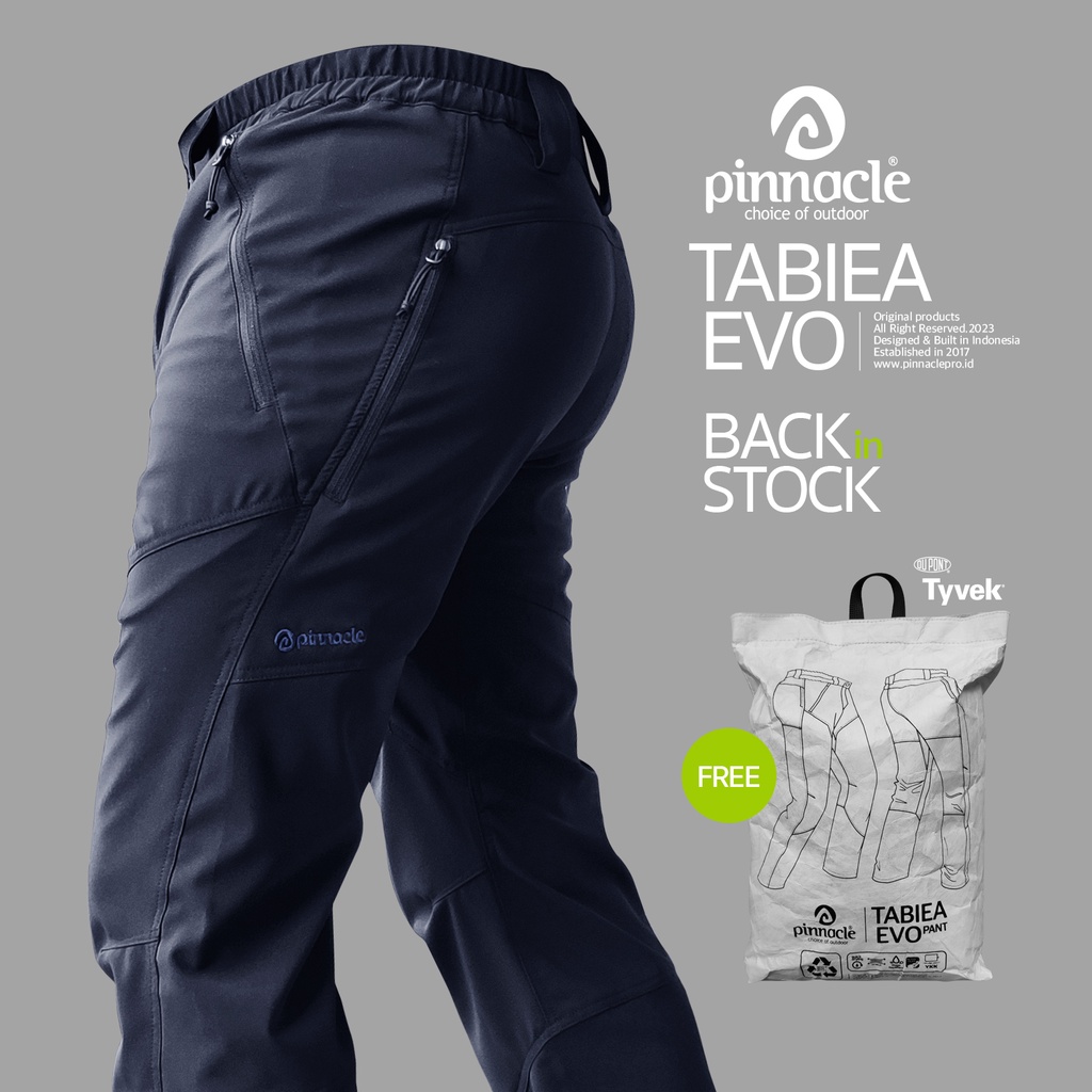 Jual Pinnacle Pro Official Tabiea Evo Hike Pant - Navy | Shopee Indonesia