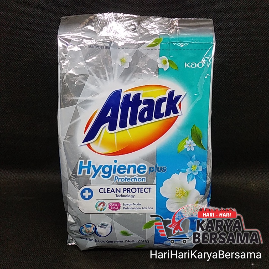 Jual ATTACK DETERJEN KONSENTRAT HYGIENE PROTECTION 750GR | Shopee Indonesia