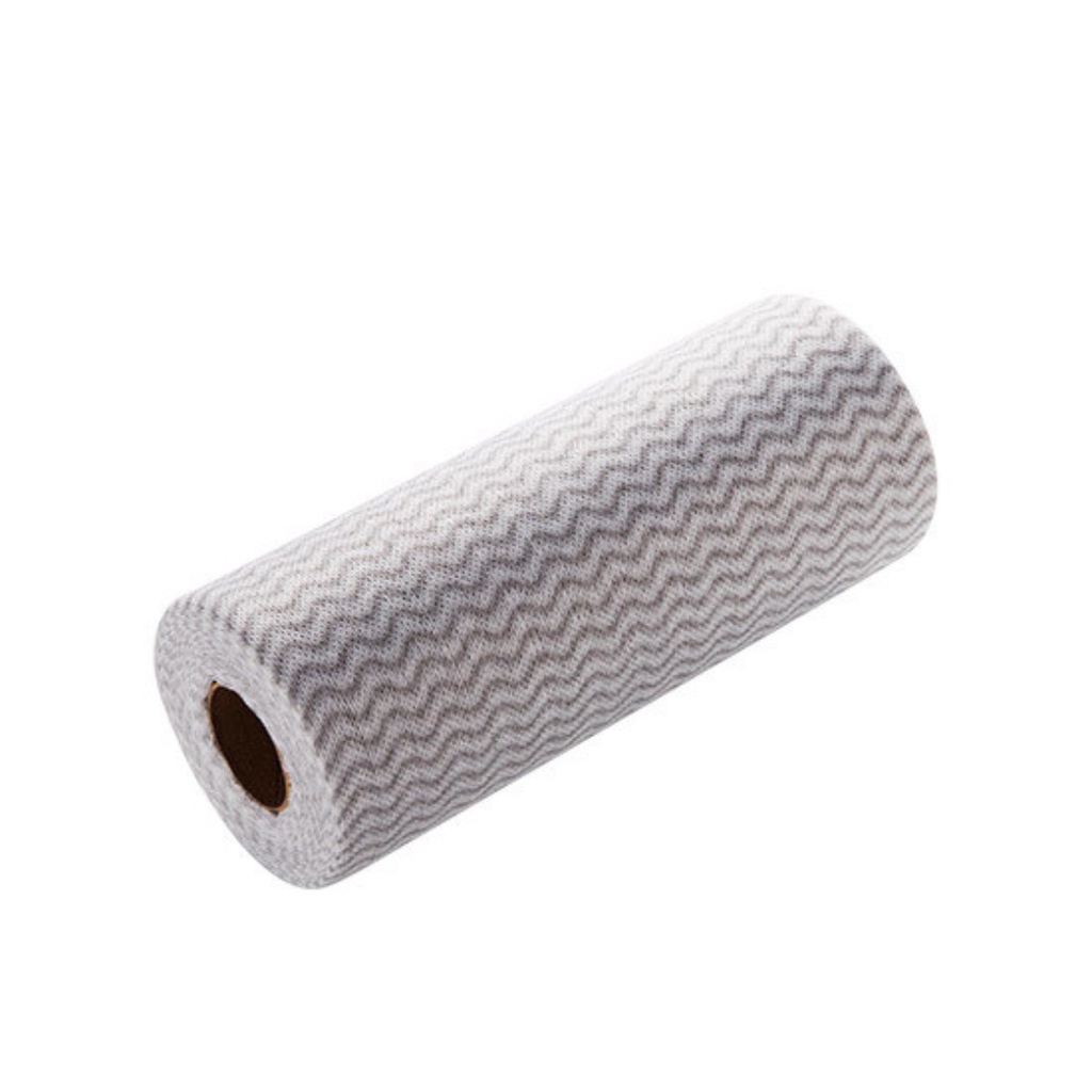 Jual ZOZO Tissue Dapur Gulung Kain Lap Roll Anti Minyak Bisa Dicuci ...