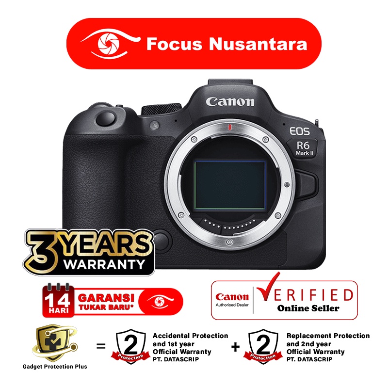 Jual Canon EOS R6 Mark II Canon EOS R6 Mark 2 R6II Body / kit 24-105 IS ...
