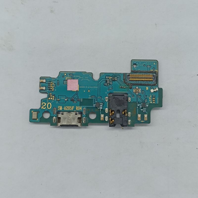 Jual USB KONEKTOR CHARGER PAPAN CAS MIC PCB BOARD SAMSUNG GALAXY A20 A205F ASLI ORIGINAL COPOTAN ...