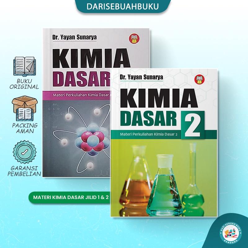 Jual Buku KIMIA DASAR Edisi 1 & 2 - Materi Perkuliahan Kimia Dasar ...