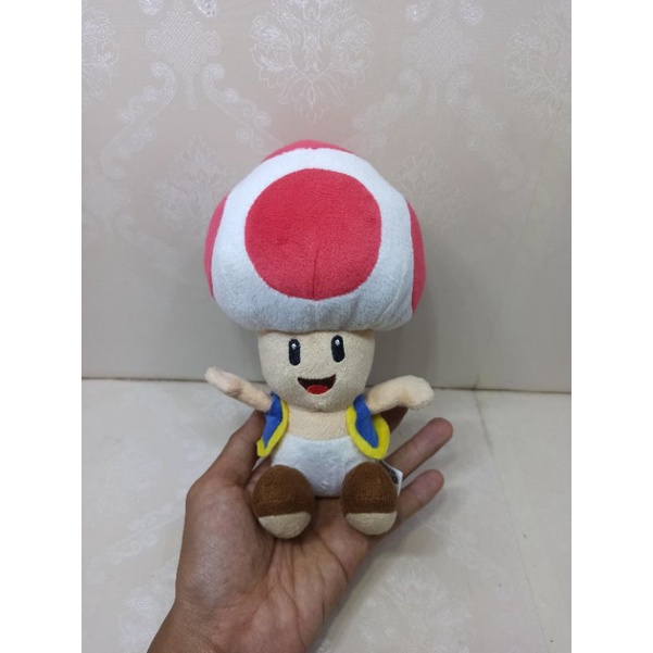 Jual boneka toad jamur original super Mario Bross | Shopee Indonesia