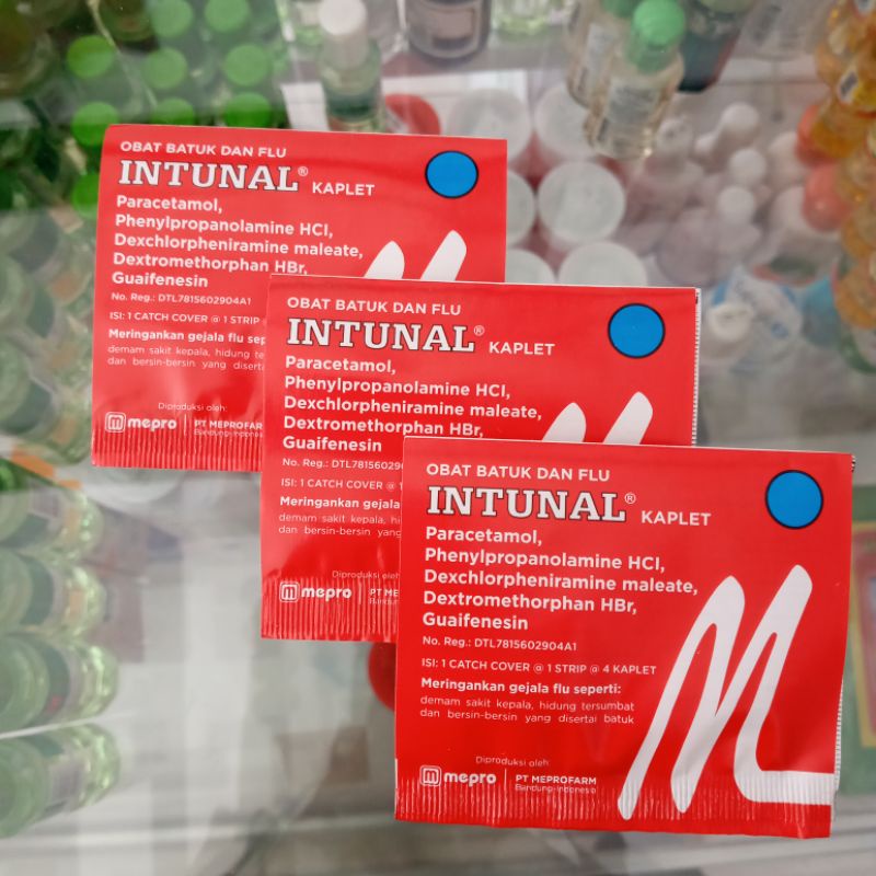 Jual INTUNAL MERAH 1 STRIP ISI 4 TABLET | Shopee Indonesia
