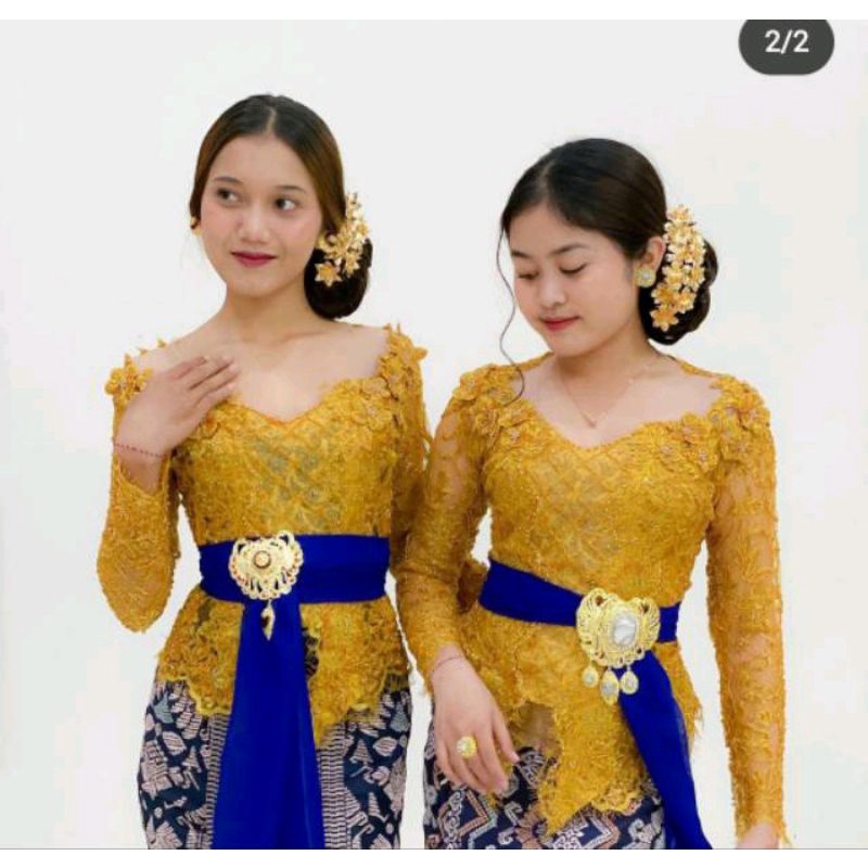 Jual kebaya Payet gold jumbo sabrina Payet | Shopee Indonesia