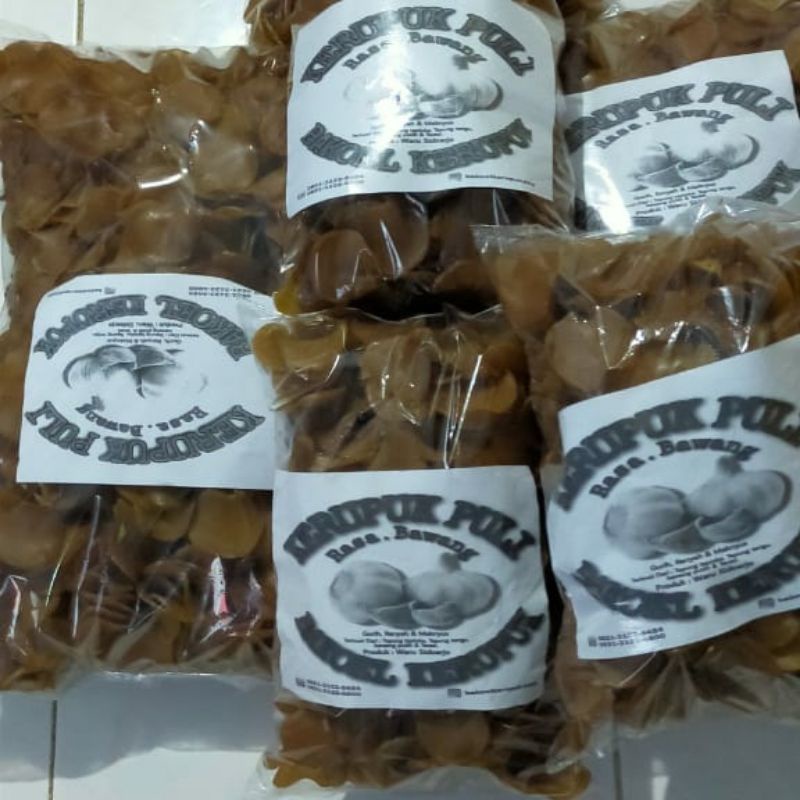 Jual krupuk aso asoy 500 gram / kerupuk mentah / kerupuk Bawang ...