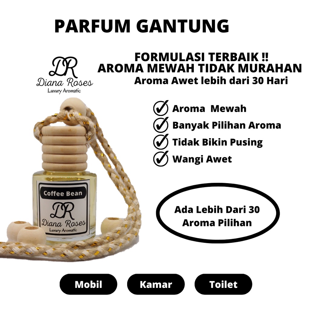 Jual Parfum gantung / parfum mobil / parfum ruangan / pewangi toilet ...