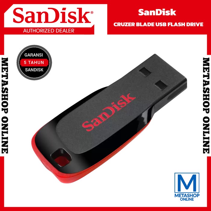 Jual SANDISK Cruzer Blade USB Flash Drive Flashdisk | Shopee Indonesia