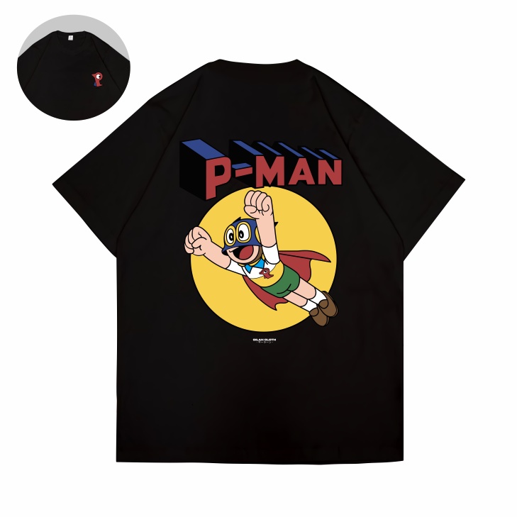 Jual GILAN Kaos Anime Jepang PMAN P Man FATMAN T shirt Anime | Shopee ...