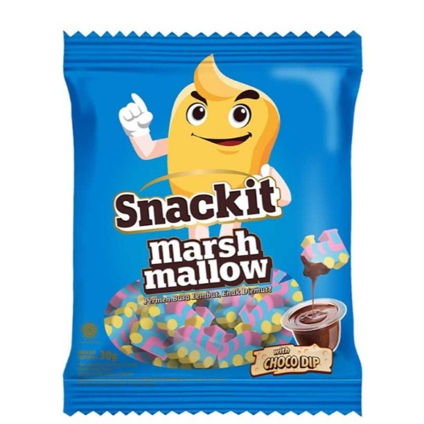 Jual Snackit Marshmallow Train Choco Dip 30 gr | Shopee Indonesia