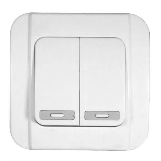 Jual SAKLAR BROCO GALLEO DOUBLE SWITCH/ SAKLAR SERI GALLEO IB | Shopee ...