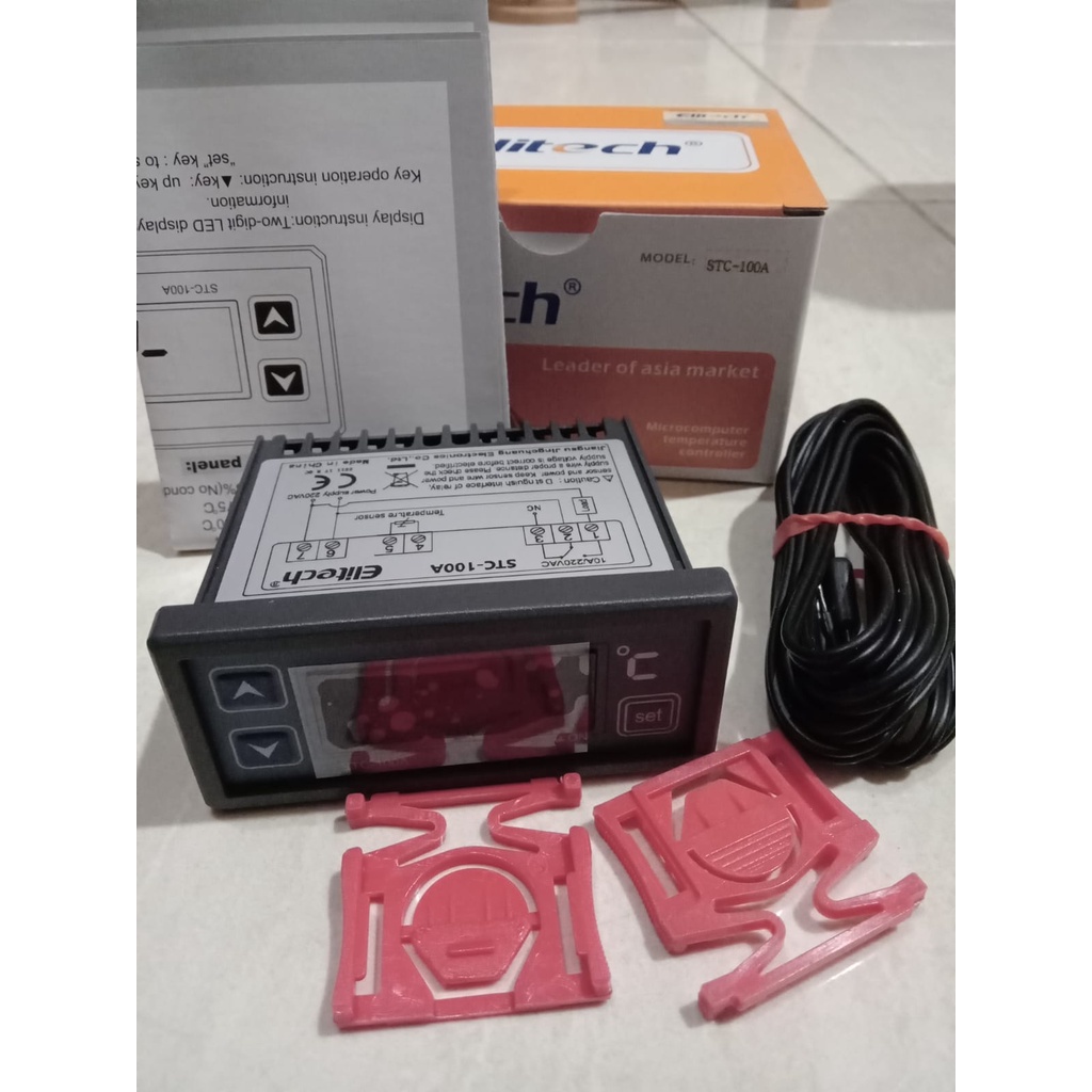 Jual ELITECH STC-100A THERMOSTAT DIGITAL PENGONTROL SUHU | Shopee Indonesia