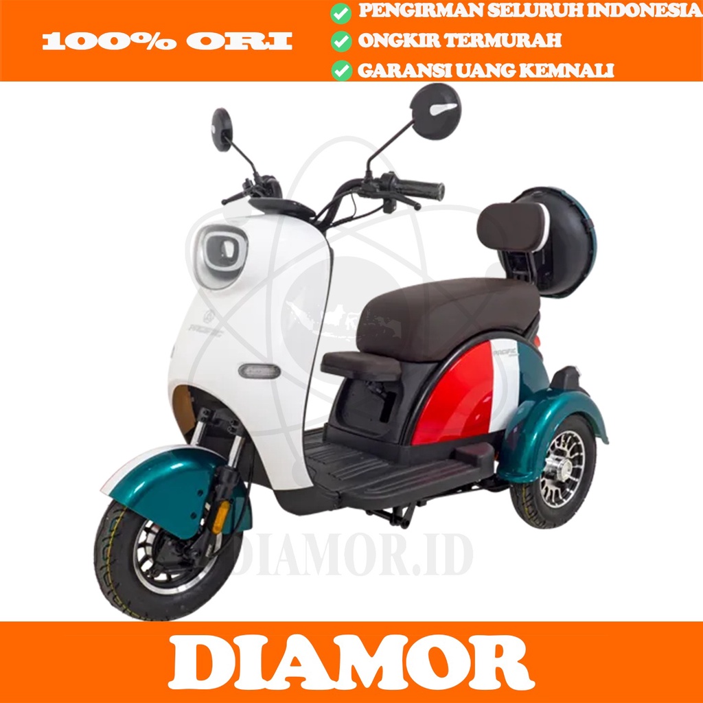 Jual PACIFIC CROSSER Sepeda Listrik Electric E Bike Roda Tiga 3 ...