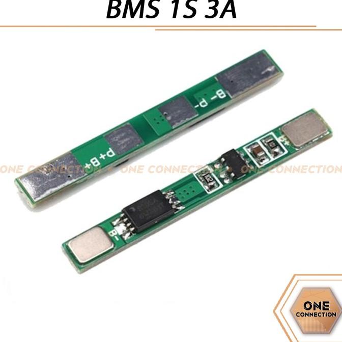 Jual Modul BMS Battery Management System 1S 2A 3A Li-Ion 18650 Battery ...