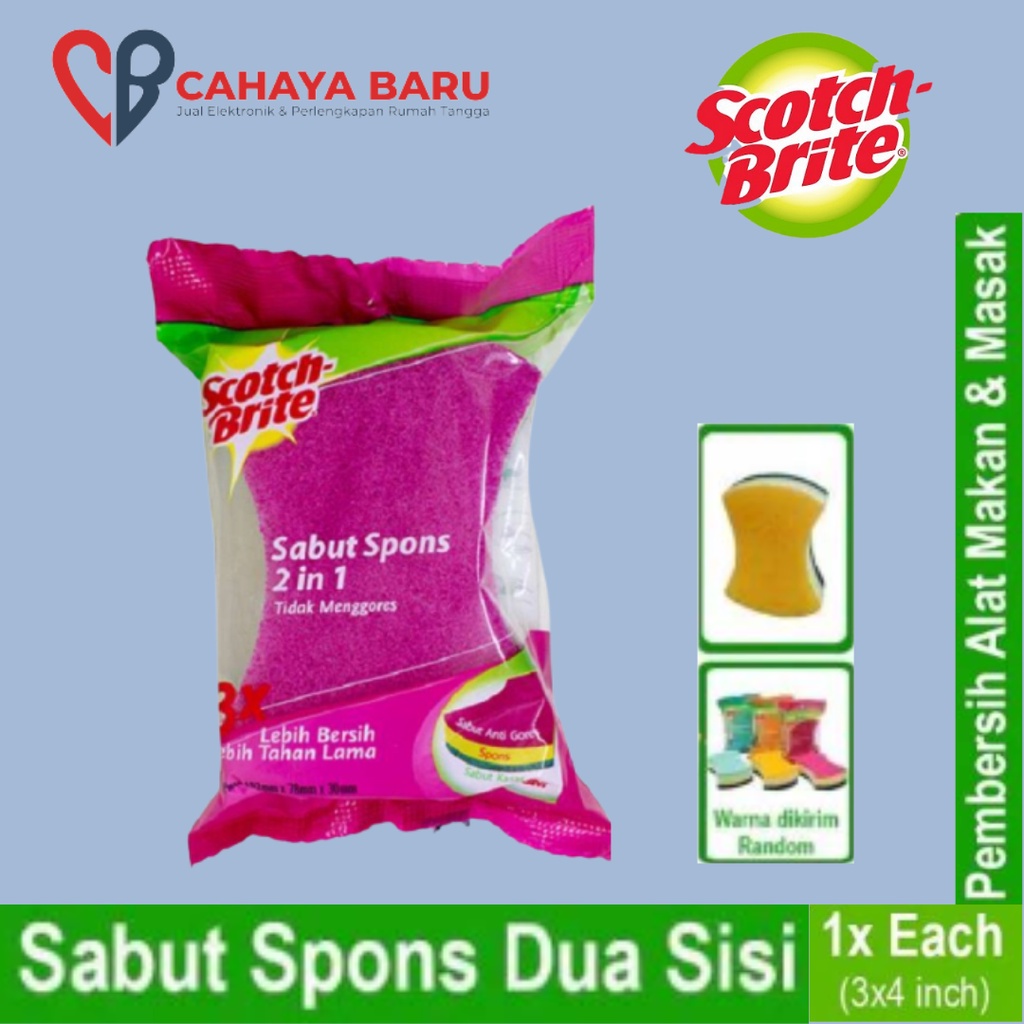 Jual SCHOTT BRITE SABUT HIJAU DUA SISI | Shopee Indonesia