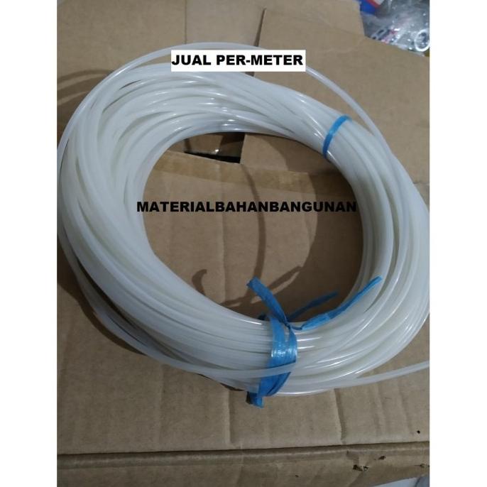 Jual Selang Micro 3.1 mm Putih Kecil Slang Air Sedotan Bening Permeter ...