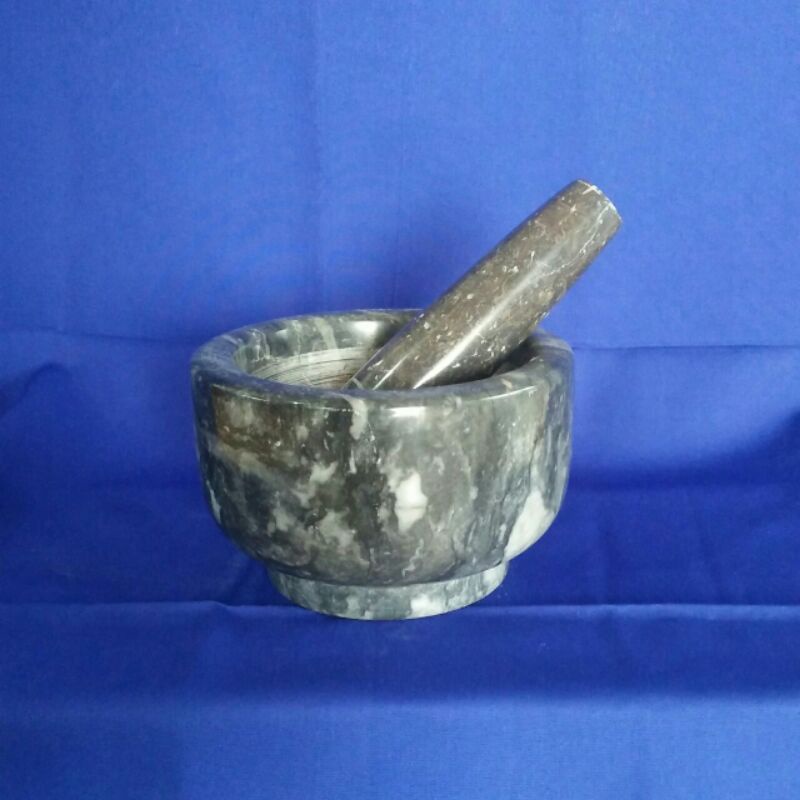 Jual Alu lumpang marmer Tumbukan obat Mini lesung Ulek ulekan Marmer ...