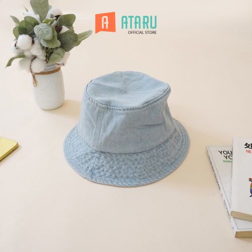 Jual Ataru Topi Bucket Denim 2 - Biru Muda | Shopee Indonesia