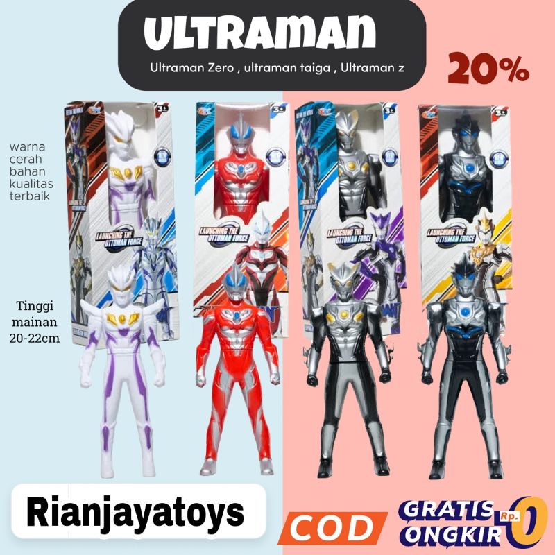 Jual Mainan Figure Ultraman Murah Ultraman Z /Ultraman taiga/Ultraman ...