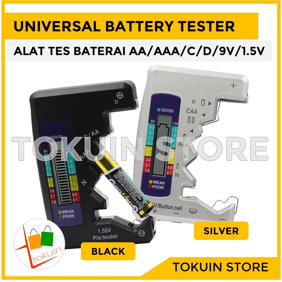 Jual Universal Battery Tester Checker Alat Tes Cek Test Kapasitas ...