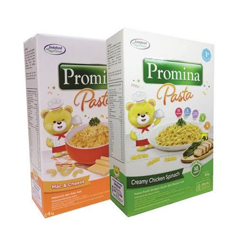 Jual promina pasta mac and cheese creamy chicken spinach makanan bayi ...