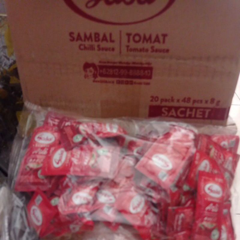 Jual sambal sasa sachet isi 48 pcs | Shopee Indonesia