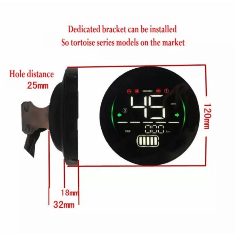 Jual Speedo sepeda Motor Listrik 48/60/72 V | Shopee Indonesia