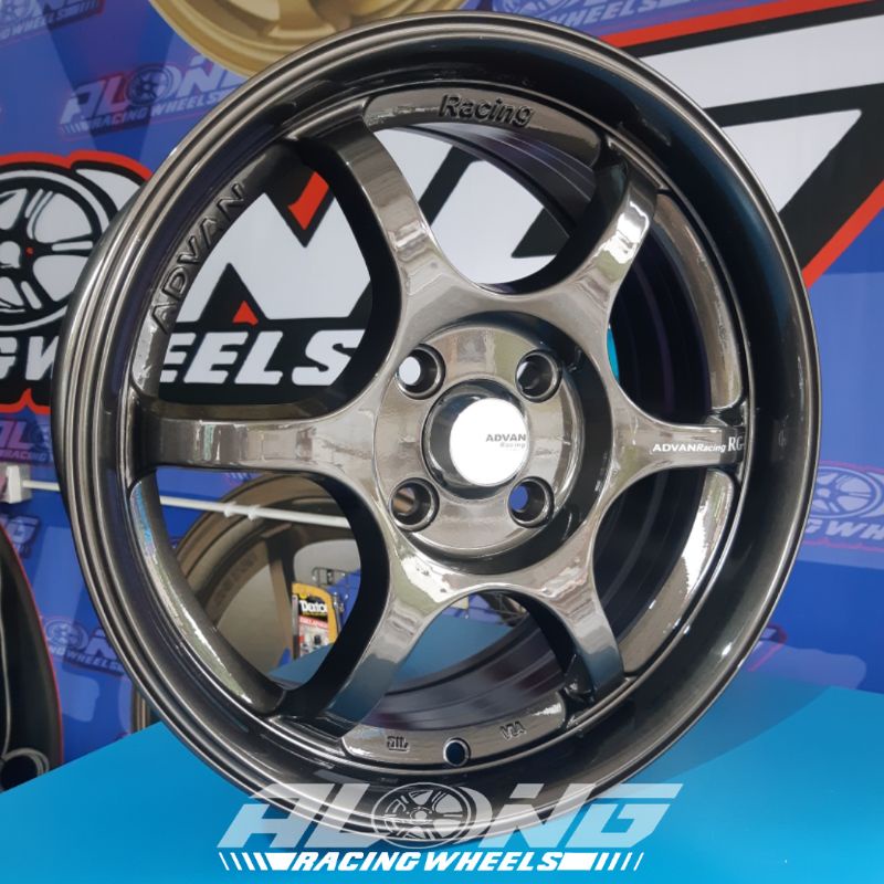 Jual VELG ADVAN RACING RG-D R15 GUNMETAL - PCD 4X100 | Shopee Indonesia