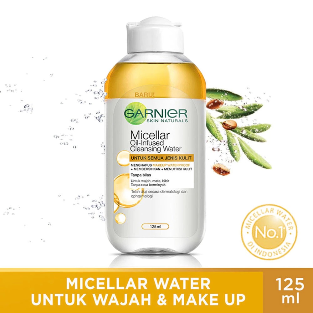 Jual [READY BLUE SALICYLIC ] [125ML] BPOM] Garnier Micellar Water 125ml ...