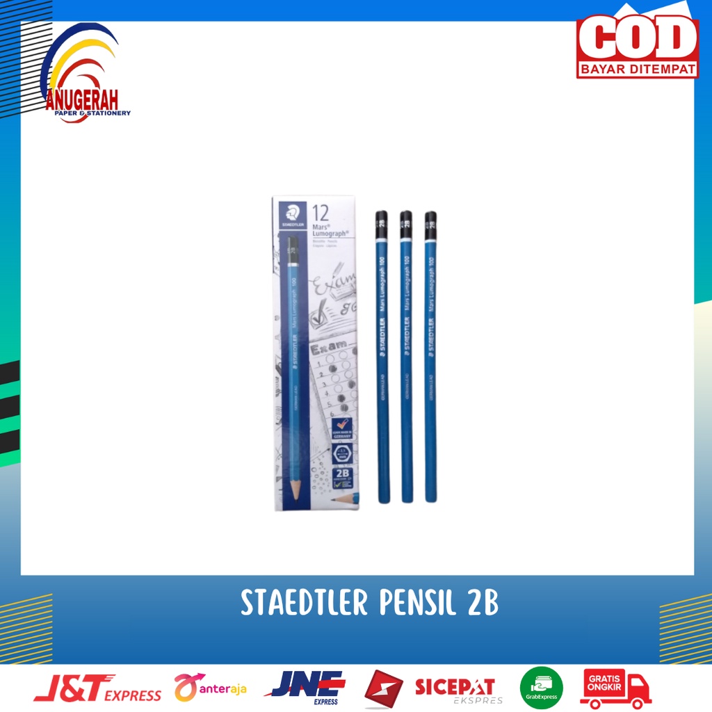 Jual STAEDTLER PENSIL 2B (PCS) | Shopee Indonesia