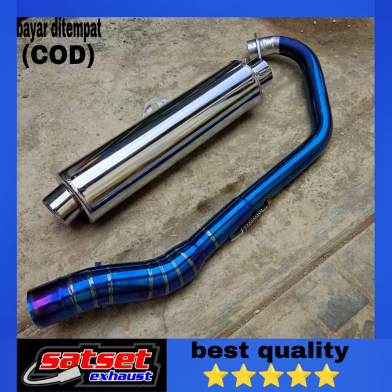 Jual KNALPOT CKD STANDAR SATRIA FU PNP JUPITER MX CB150R VIXION SONIC ...