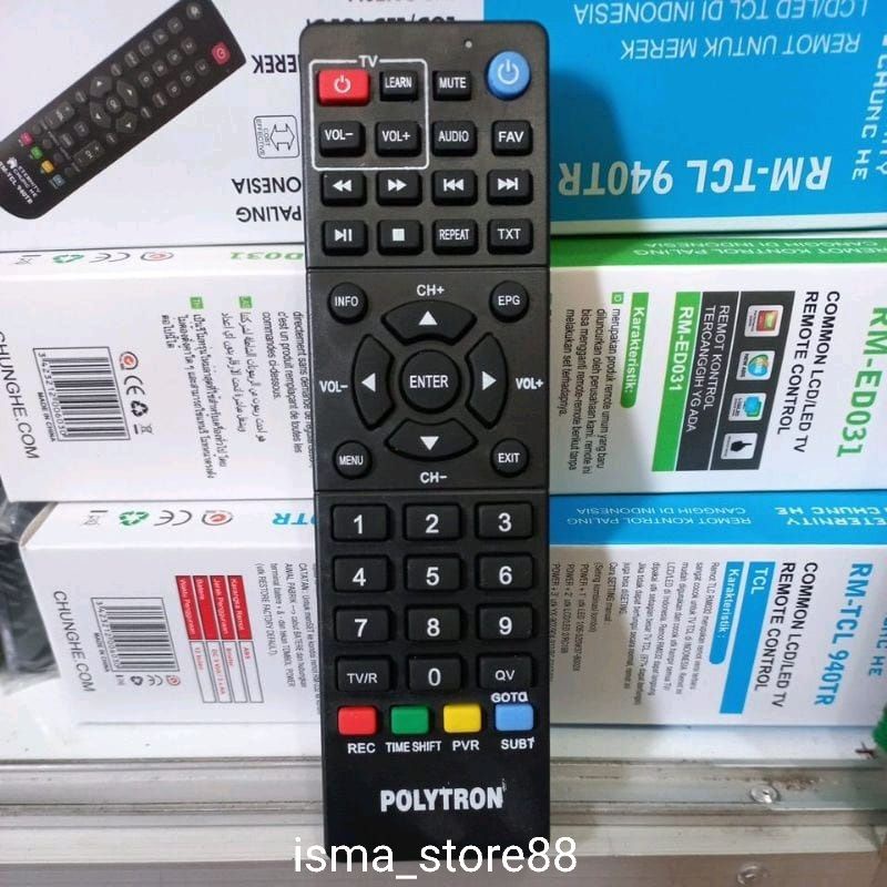 Jual Remote stb polytron pdv 610t2/pdv700T | Shopee Indonesia