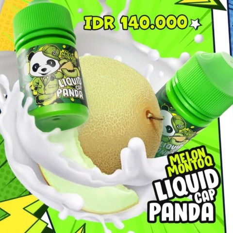 Jual LIQUID CAP PANDA MELON MONTOQ 60ML | Shopee Indonesia