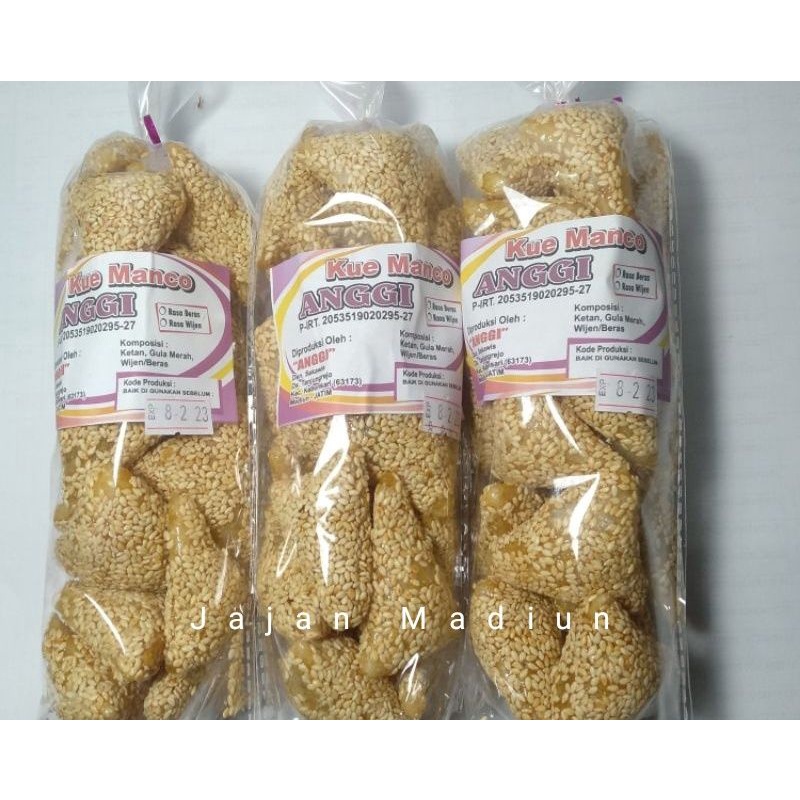 Jual Kue Manco Snack Manco Wijen Gula Merah Khas Madiun Murah | Shopee ...