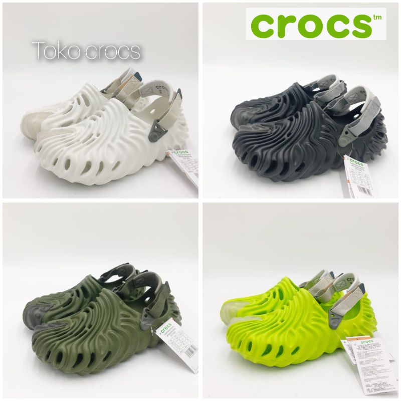 Jual Crocs Pollex Clog / Sandal Pria Crocs Pollex Salehe Bembury ...